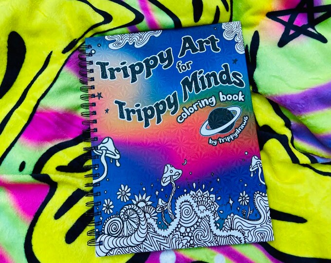 Trippy Art for Trippy Minds COLORING BOOK! - Etsy