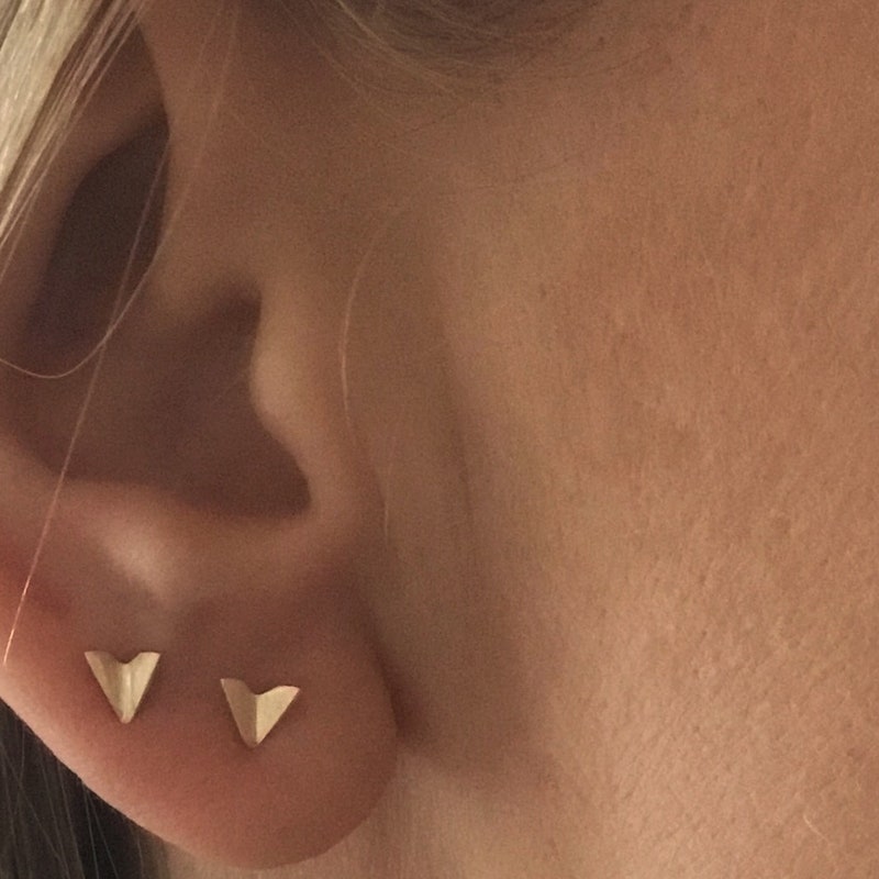 Simple Stud Earrings - Etsy