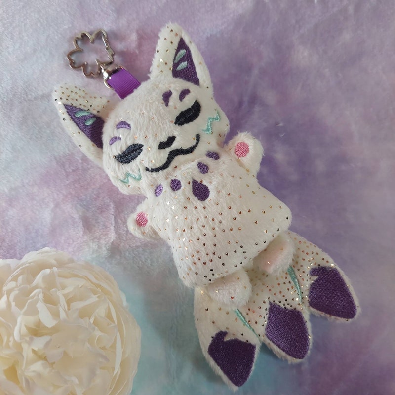 Japanese Plush Keychain - Etsy