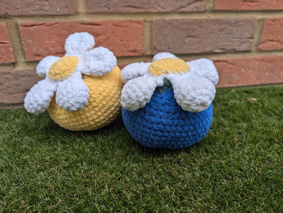 Pikmin Onion Crochet Pattern, Amigurumi Crochet Pattern, PDF Crochet ...