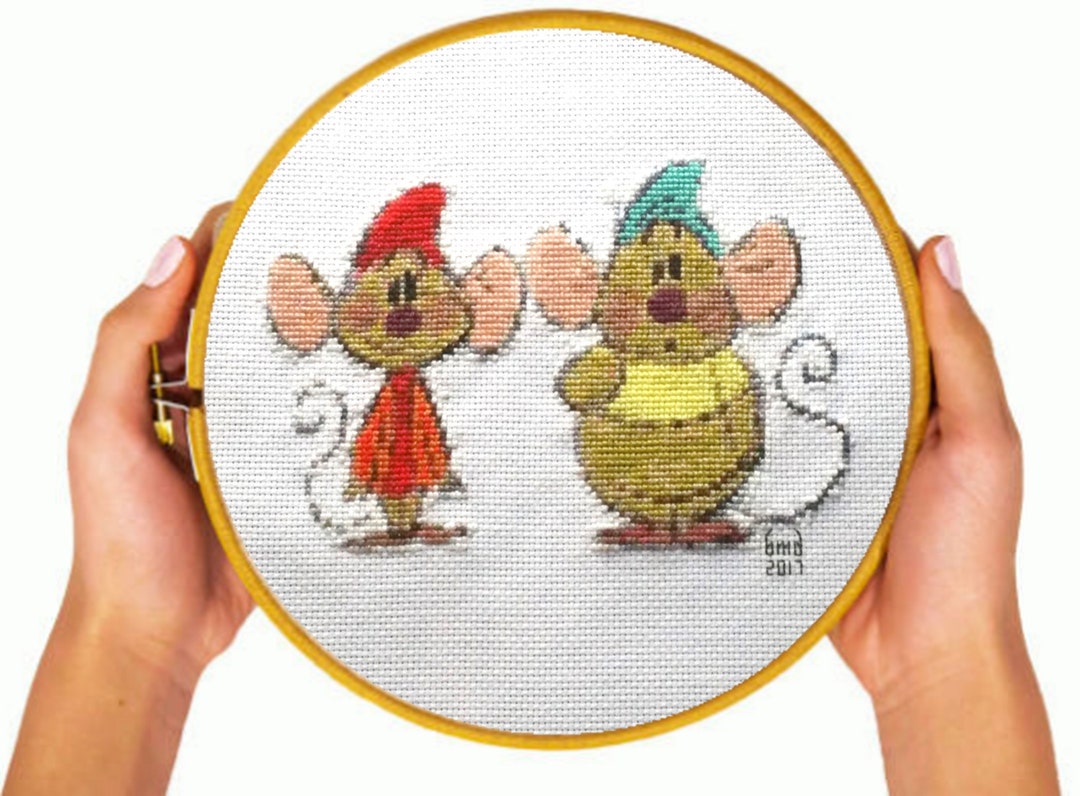 Cinderella's Mice Cross Stitch Pattern - Etsy