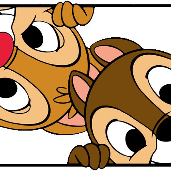 Chip and Dale - Etsy
