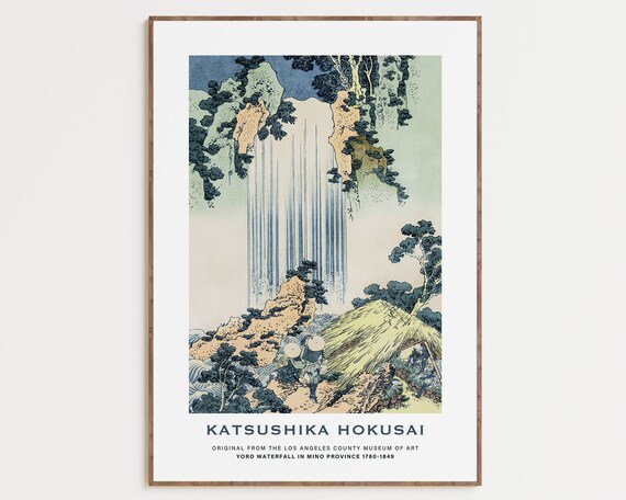 Katsushika Hokusai Art Print Art Poster Abstract Poster - Etsy