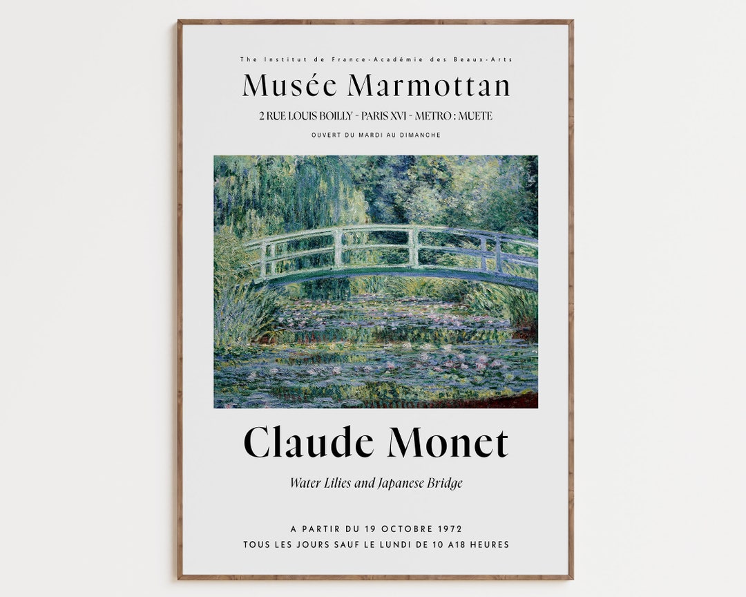 Claude Monet Art Print , Mind Century, Monet Poster, Colorful Print ...