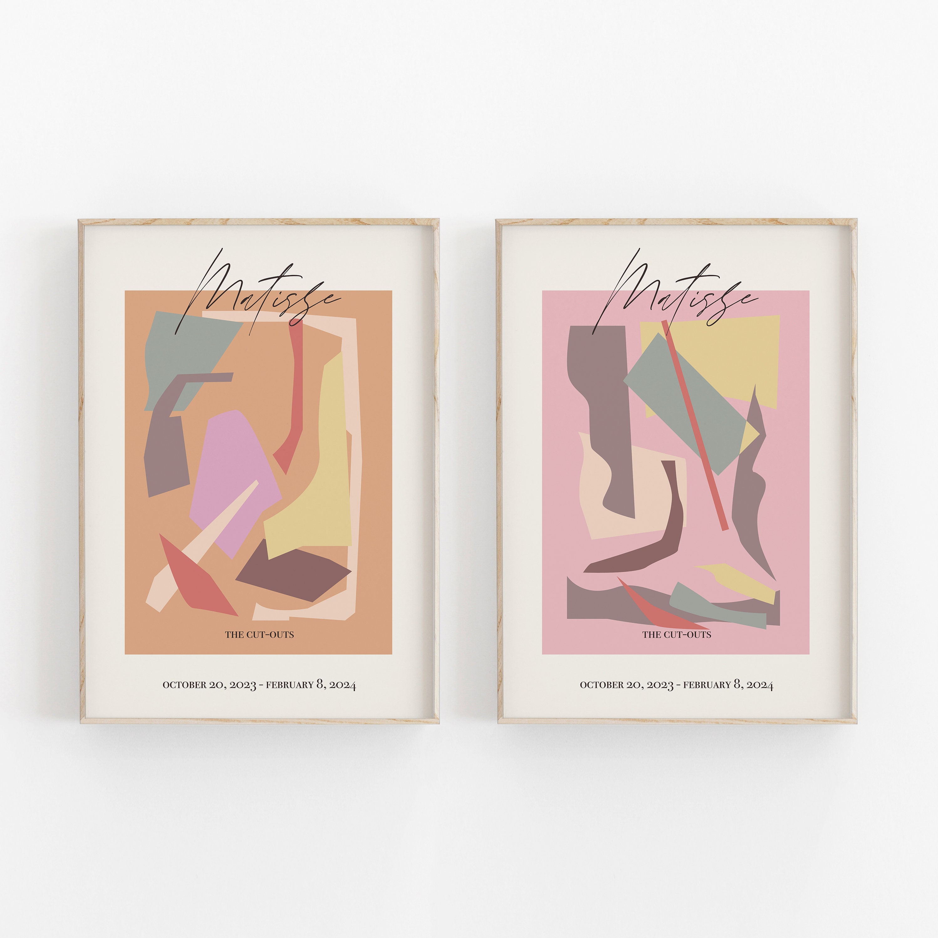 Matisse Art Set of 2, Matisse Print, Matisse Pastel Poster, Matisse Art ...