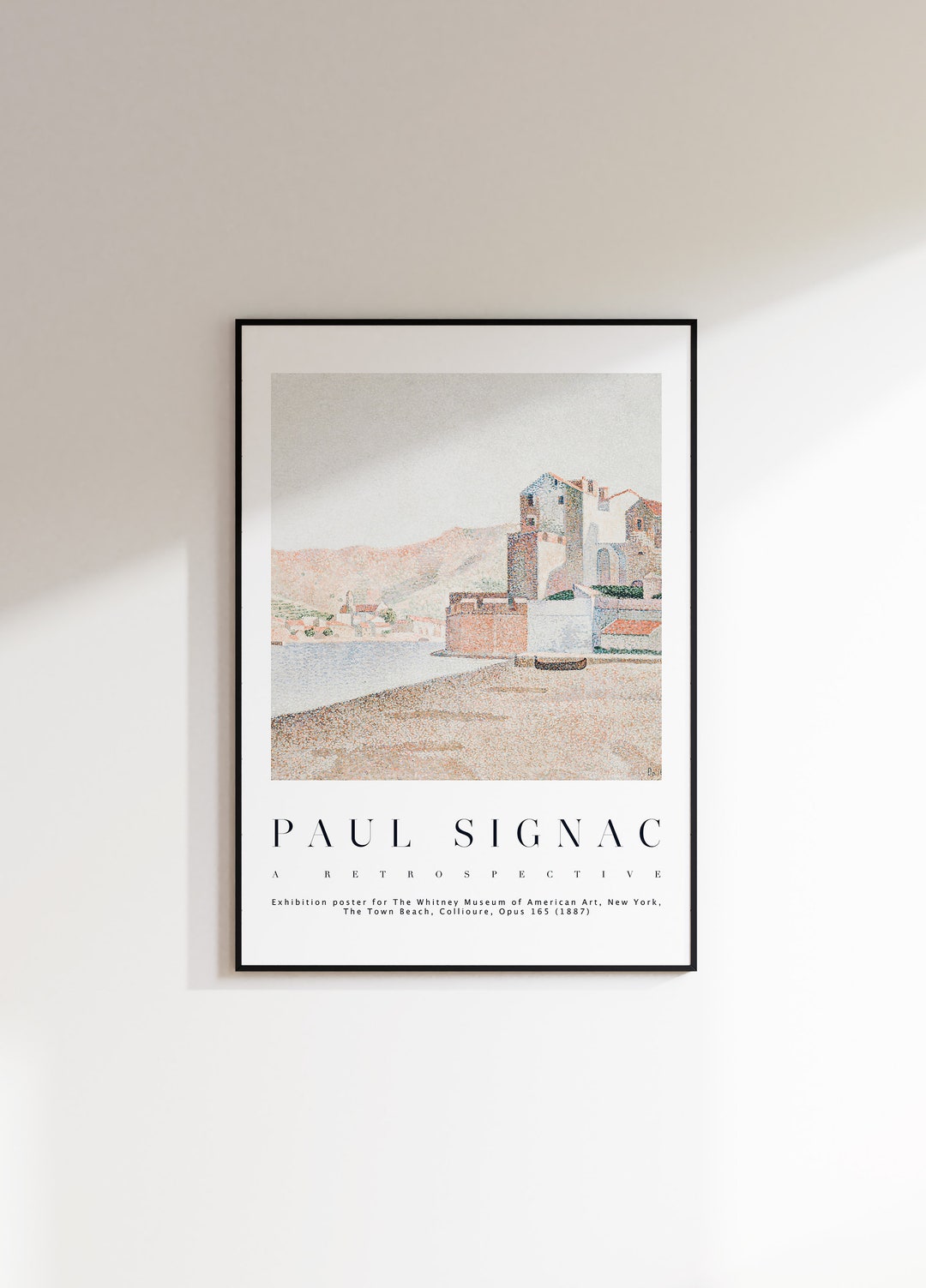 Paul Signac Art Print , Art Poster, Abstract Poster, Colorful Print ...