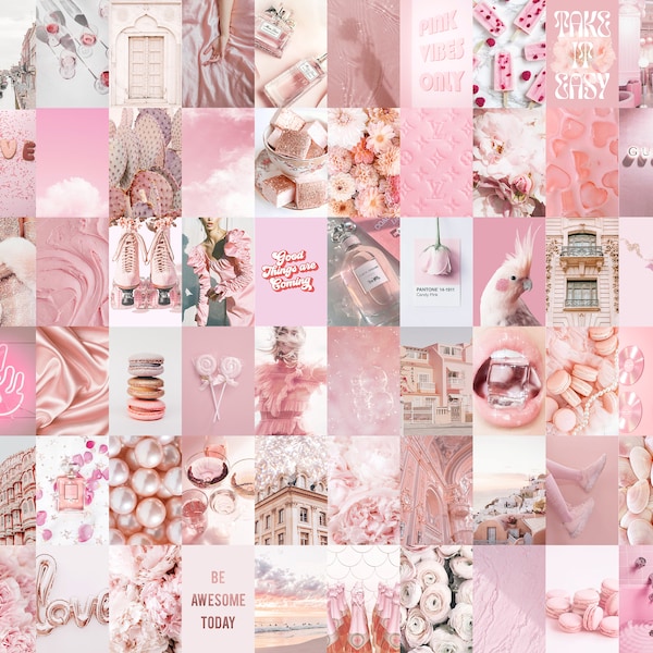 Orange Wall Collage - Etsy