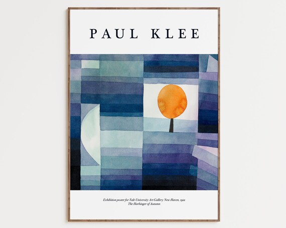 Paul Klee Art Print Art Poster Abstract Poster Colorful - Etsy