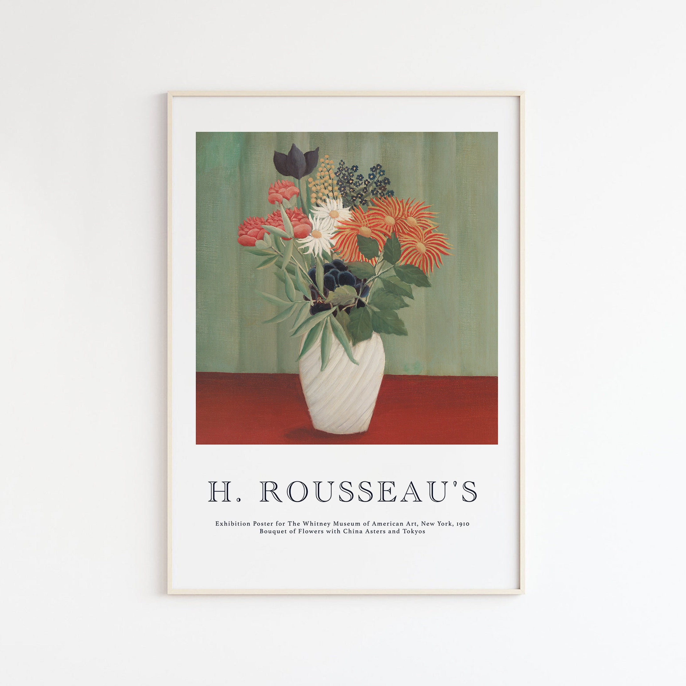 Henri Rousseau Art Print Vintage Poster Colorful Print Oil - Etsy