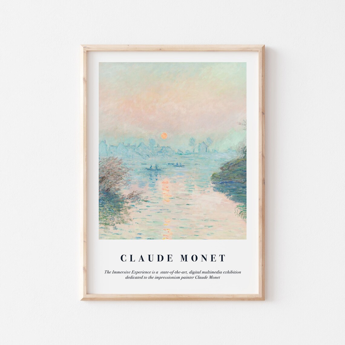 Monet Print Set of 6 Gallery Wall Art Claude Monet Art - Etsy