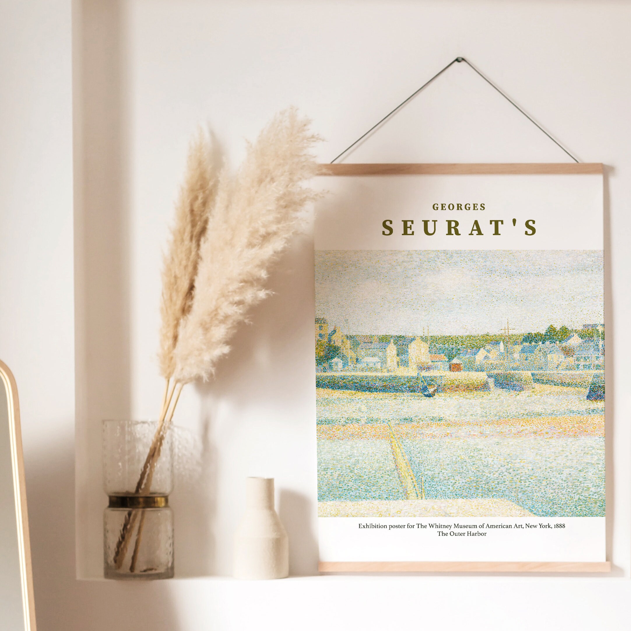 Georges Seurat Art Print , Art Poster, Abstract Poster, Colorful Print ...