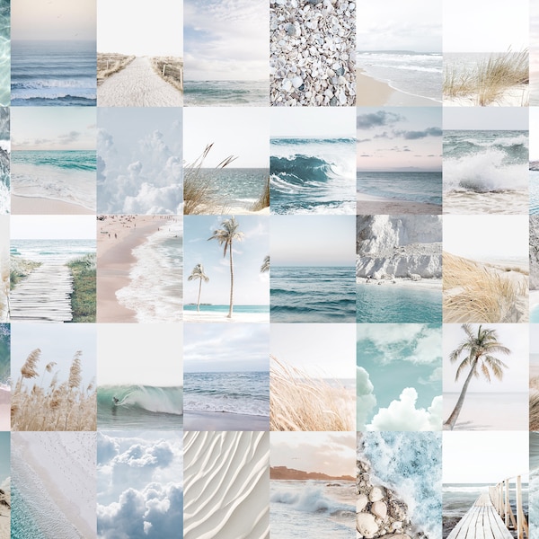 Beach Collage Kit - Etsy