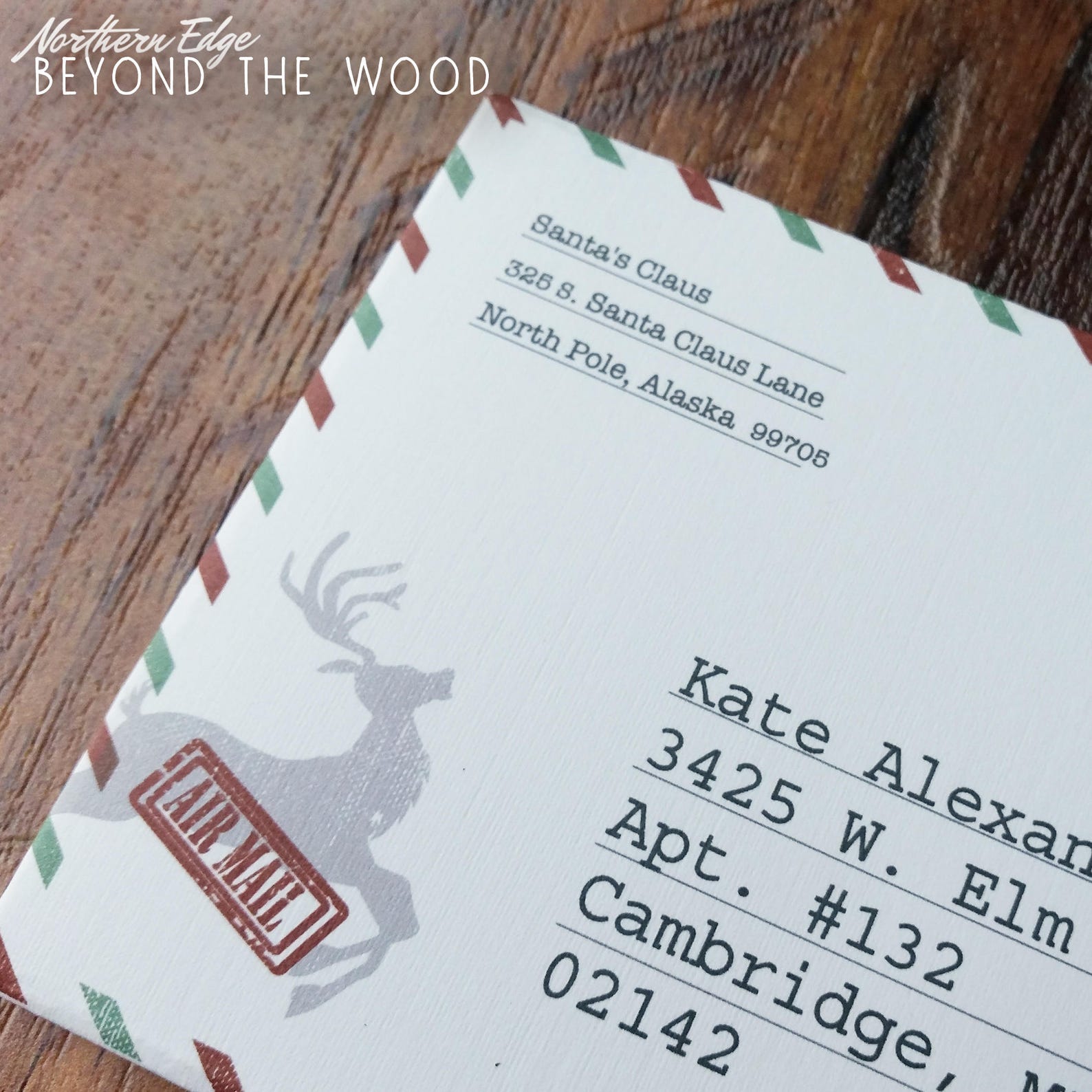 Santa Letter, Santa Claus Letter, Santa Stationary, Custom Santa Letter ...