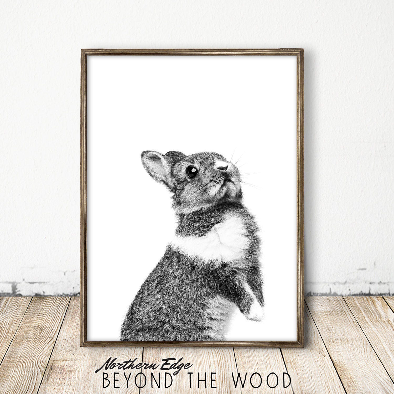 Bunny print bunny art nursery bunny print nursery bunny | Etsy