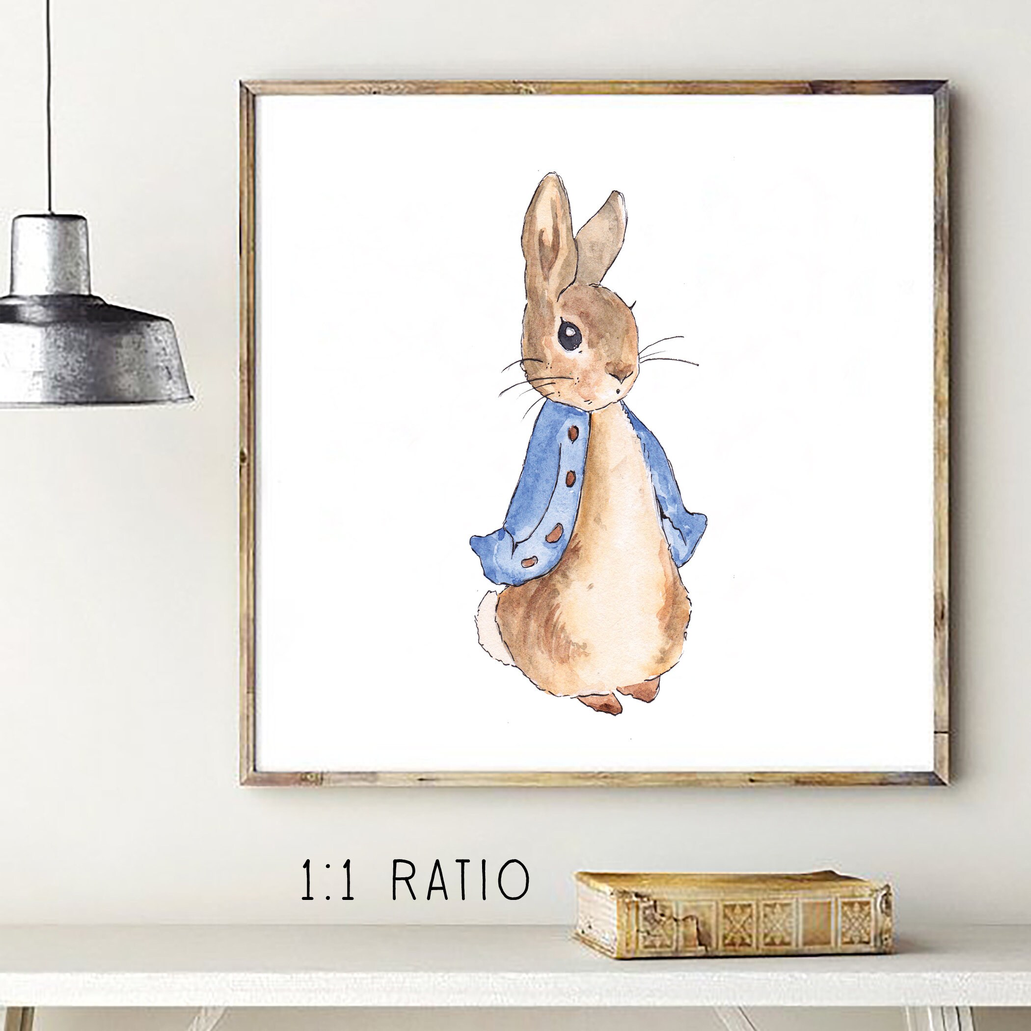 Peter Rabbit Print Peter Rabbit Art Nursery Wall Decor - Etsy