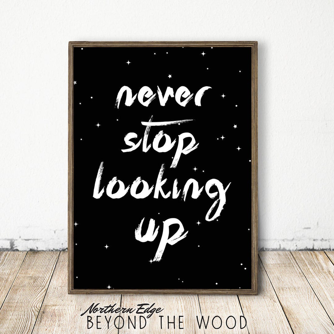 Star Print, Printable Space Poster, Star Art, Star Wall Art, Night Sky ...