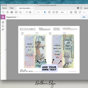 Where the Wild Things Are Printable Bookmarks, Book Place Holder, Wild ...