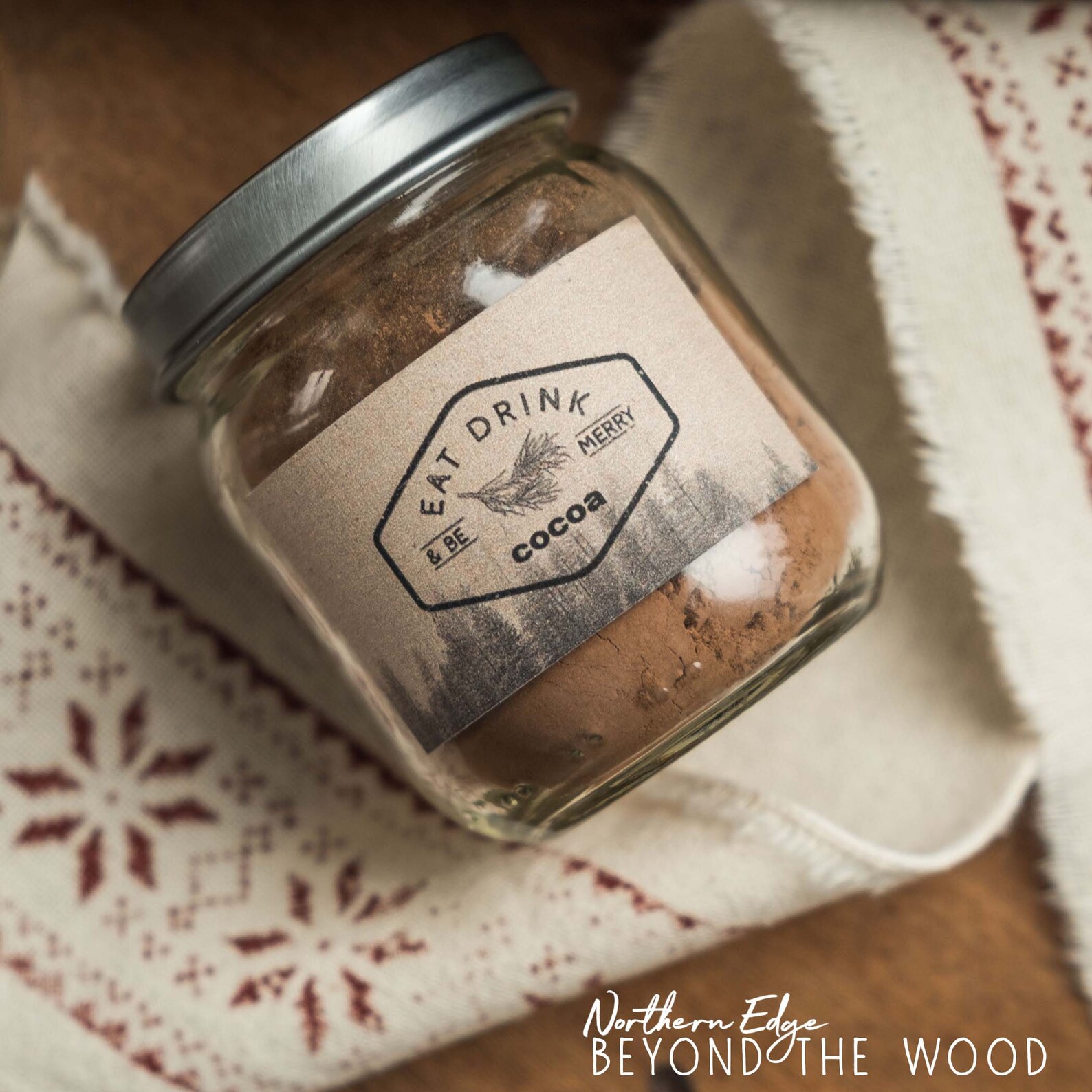 Christmas Cocoa Bar Labels, Hot Cocoa Station Tags, Custom Cocoa Bar ...