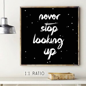 Star Print, Printable Space Poster, Star Art, Star Wall Art, Night Sky ...