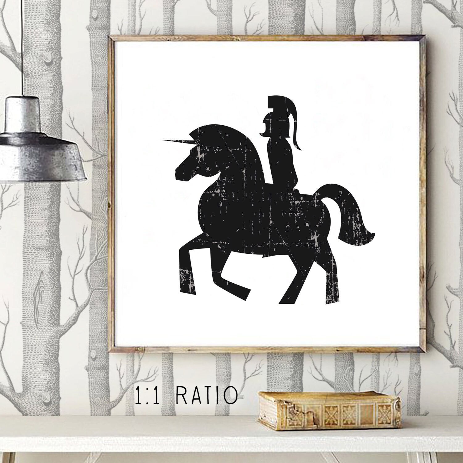 Knight Print Knight in Shining Armor Fairytale Print Narnia - Etsy
