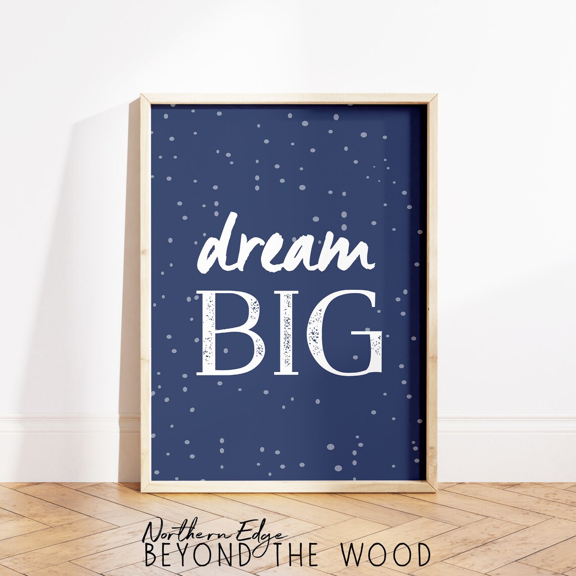 Star Print Dream Big Print Printable Star Art Sky Art - Etsy