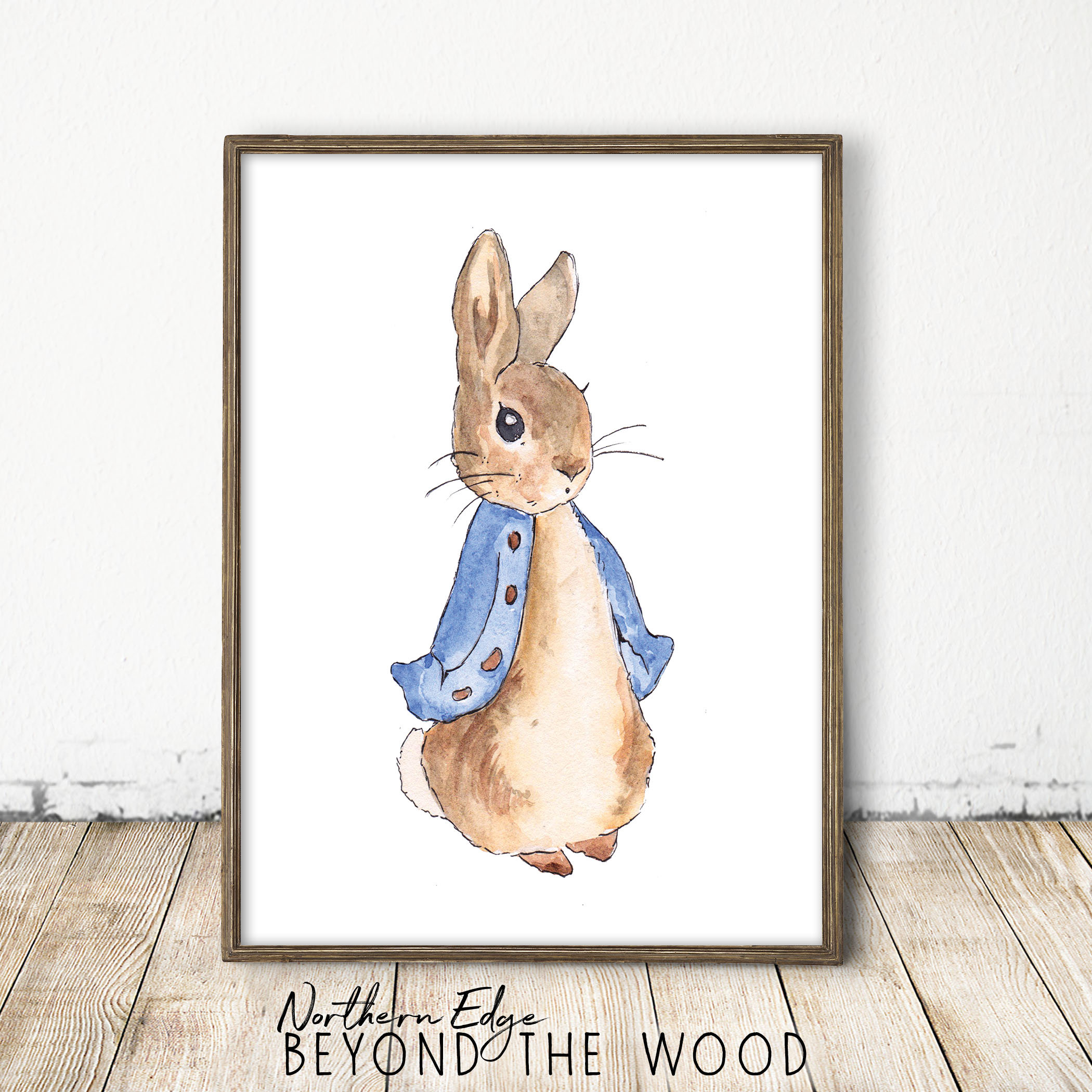 Peter Rabbit Print Peter Rabbit Art Nursery Wall Decor - Etsy