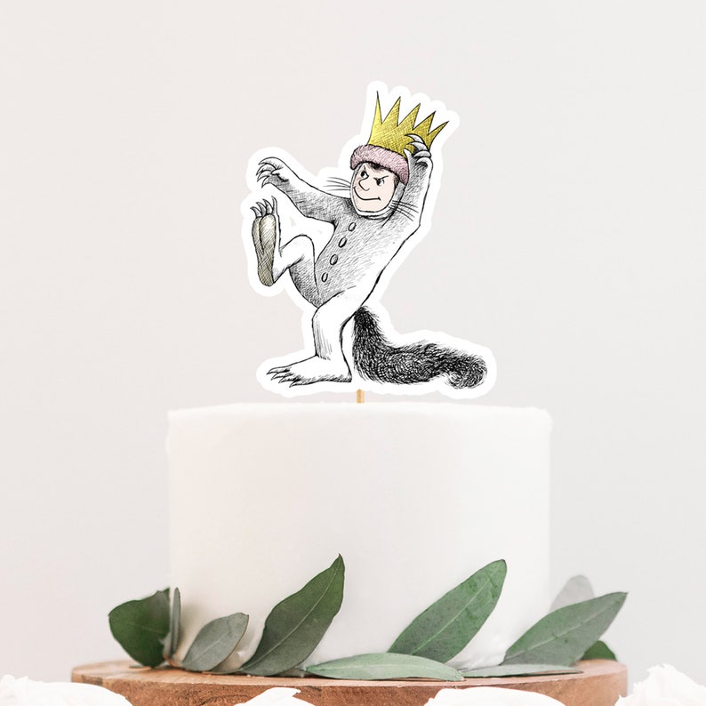Where the Wild Things Are Printable Cake Topper Boat Cake - Etsy