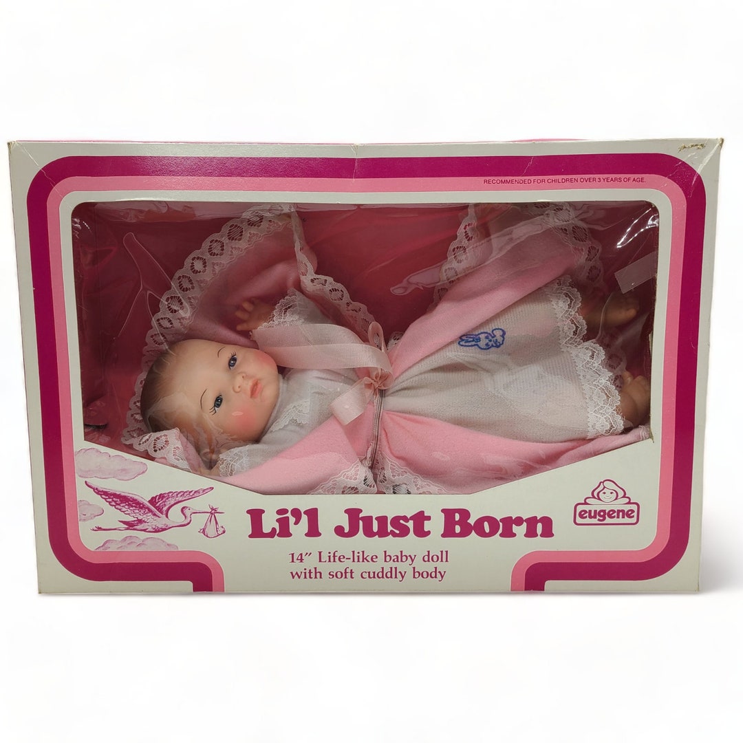 Eugene Li'l Just Born Baby Doll Vintage 1981 14 - Etsy