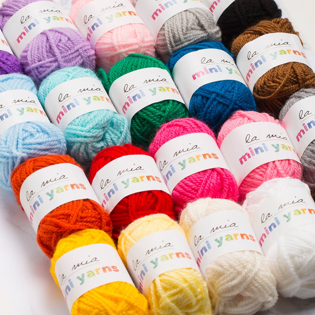 La Mia Yarn, La Mia Mini Yarn, Yarn Set, Mini Yarn Set, Knitting Yarns ...