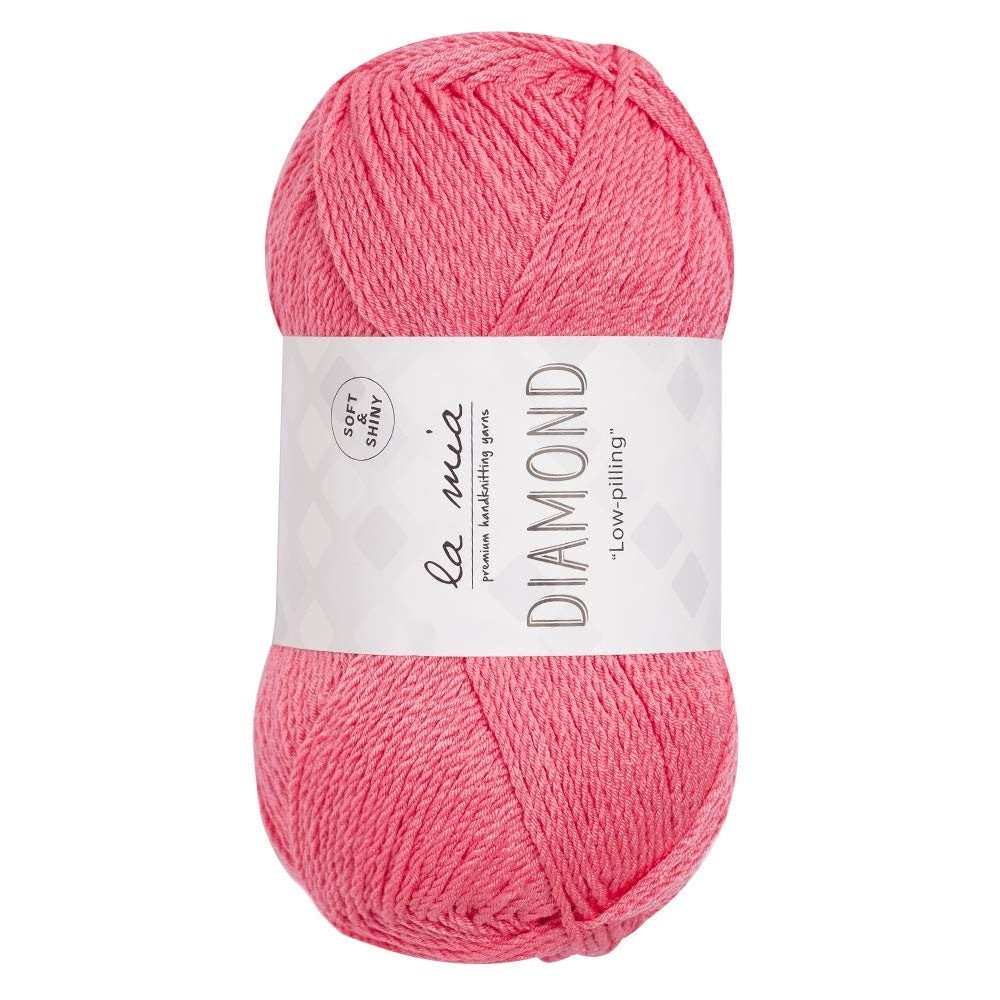 La Mia Diamond Yarn, Low-pilling Microfiber Acrylic Yarn, 70%acrylic ...