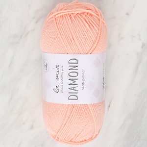 La Mia Diamond Yarn, Low-pilling Microfiber Acrylic Yarn, 70%acrylic ...