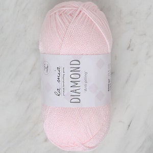 La Mia Diamond Yarn, Low-pilling Microfiber Acrylic Yarn, 70%acrylic ...
