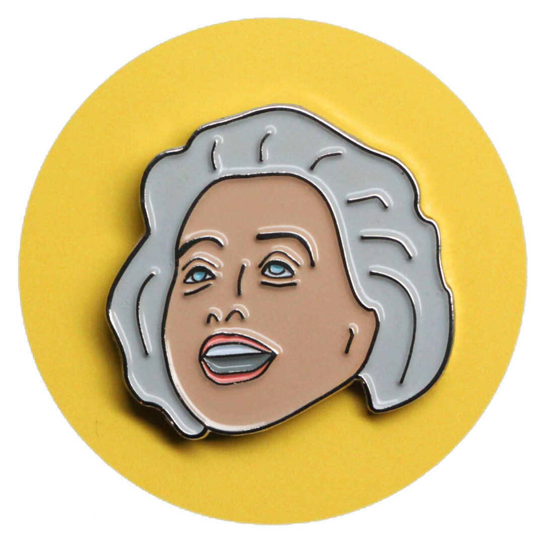 Barbara Cook Enamel Lapel Pin - Etsy
