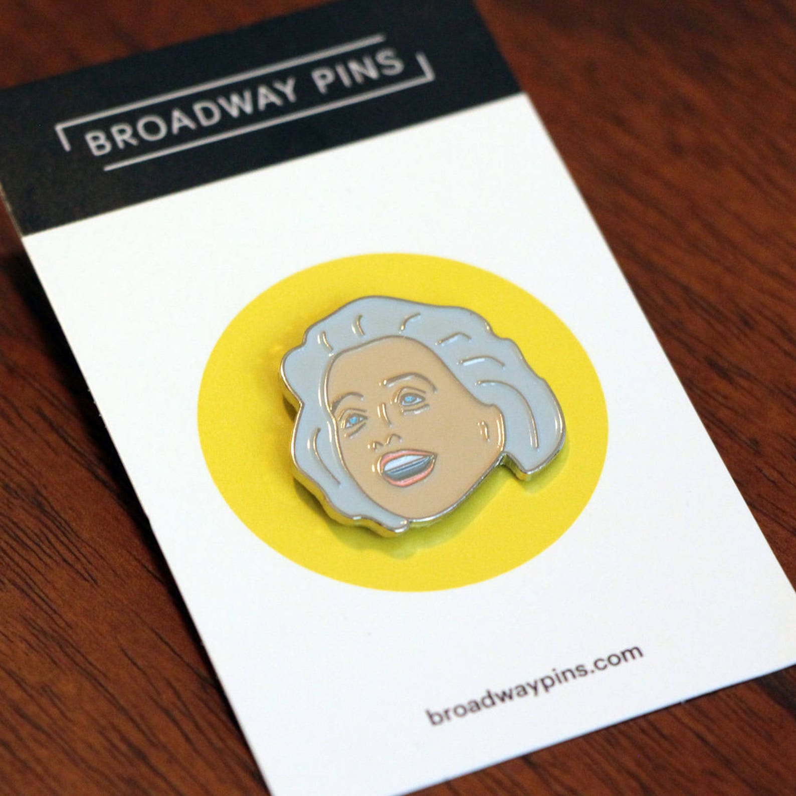 Barbara Cook Enamel Lapel Pin - Etsy