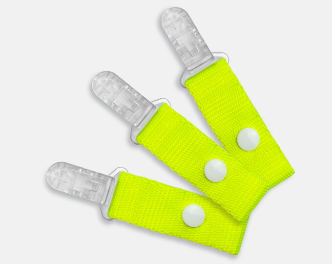 Neon Yellow Cath Clips for Securing Catheter, Feeding Tubes, Central ...