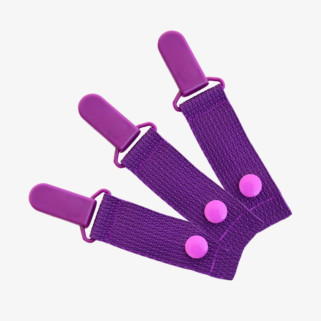 Purple Cath Clips for Securing Catheter, Feeding Tubes, Central Lines ...