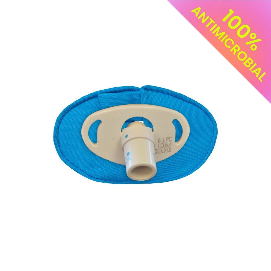 Antimicrobial Trach Pads in BLUE for Tracheotomy Cover - Surgery ...