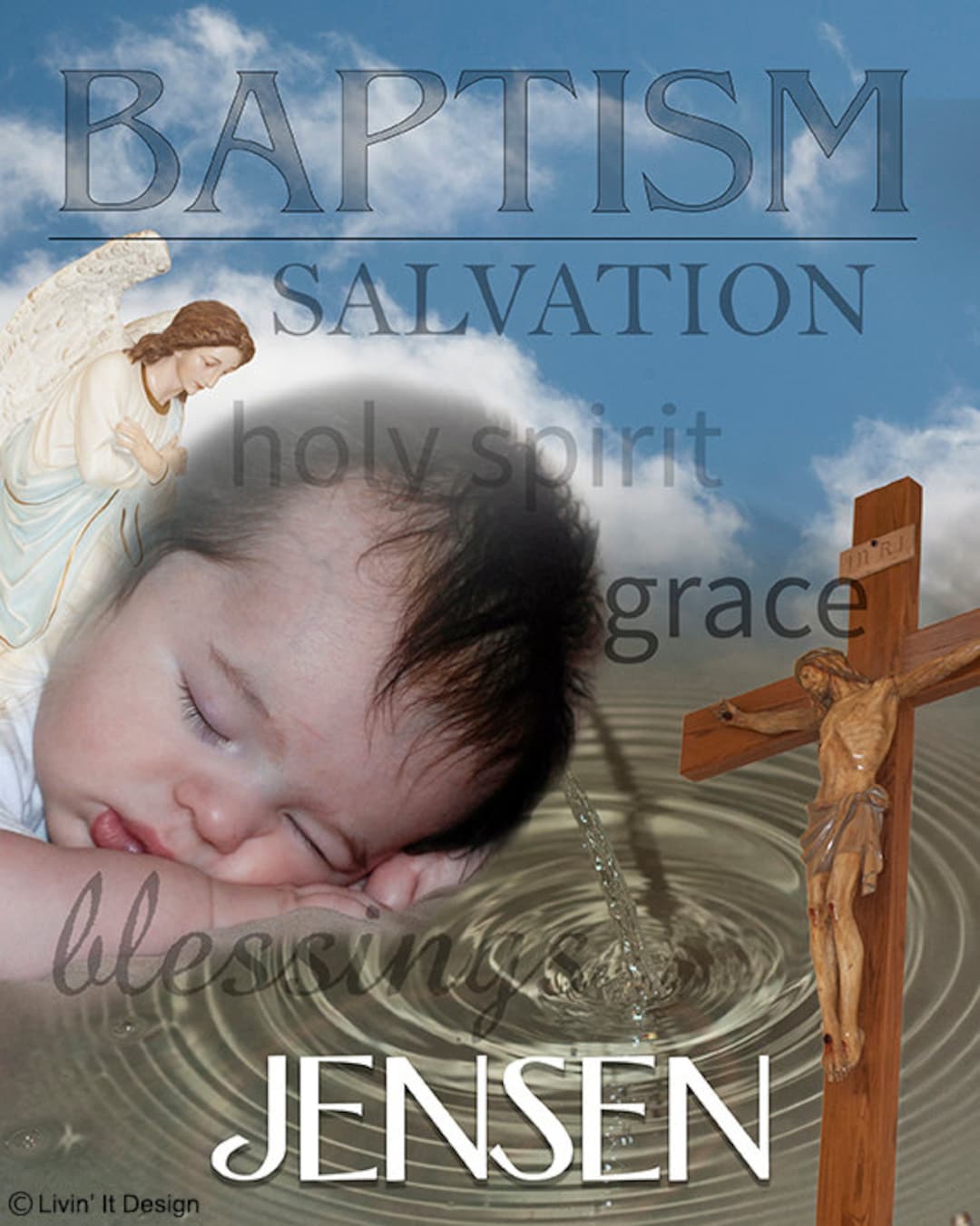 Catholic Baptism Gift Godparent Godmother Godfather Godson Goddaughter ...