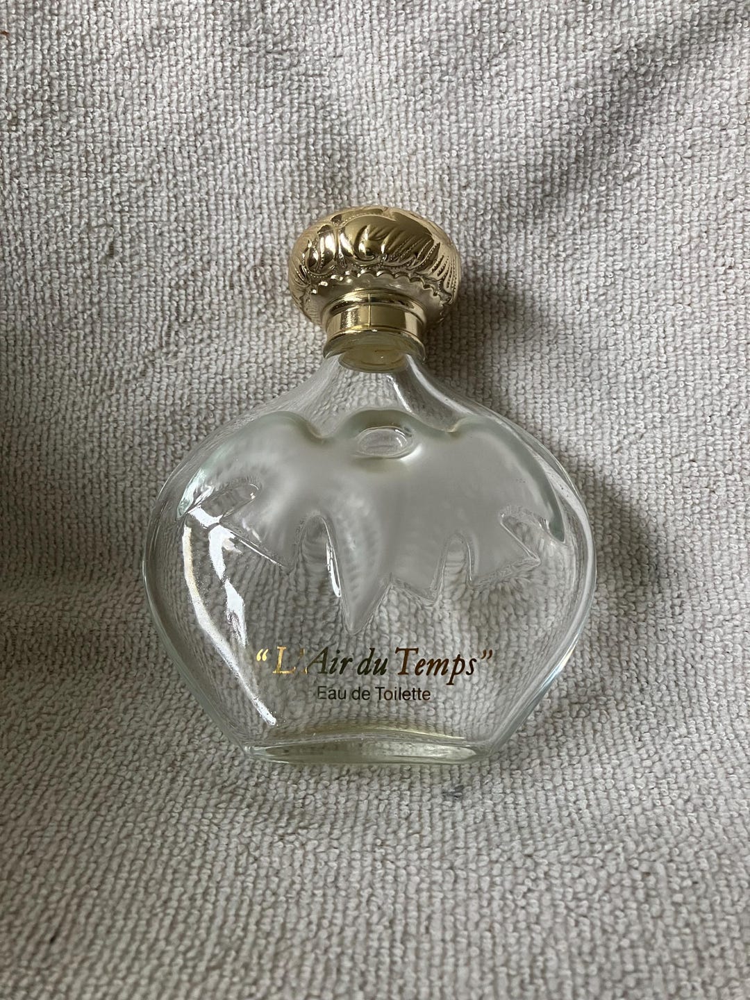 L'air Du Temps Perfume Bottle (empty) 100ml - Etsy
