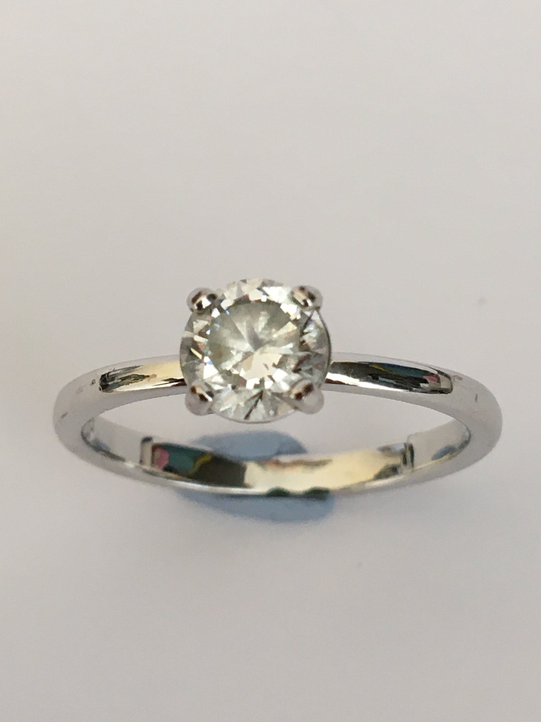 Swarovski Solitaire Crystal Ring - Etsy