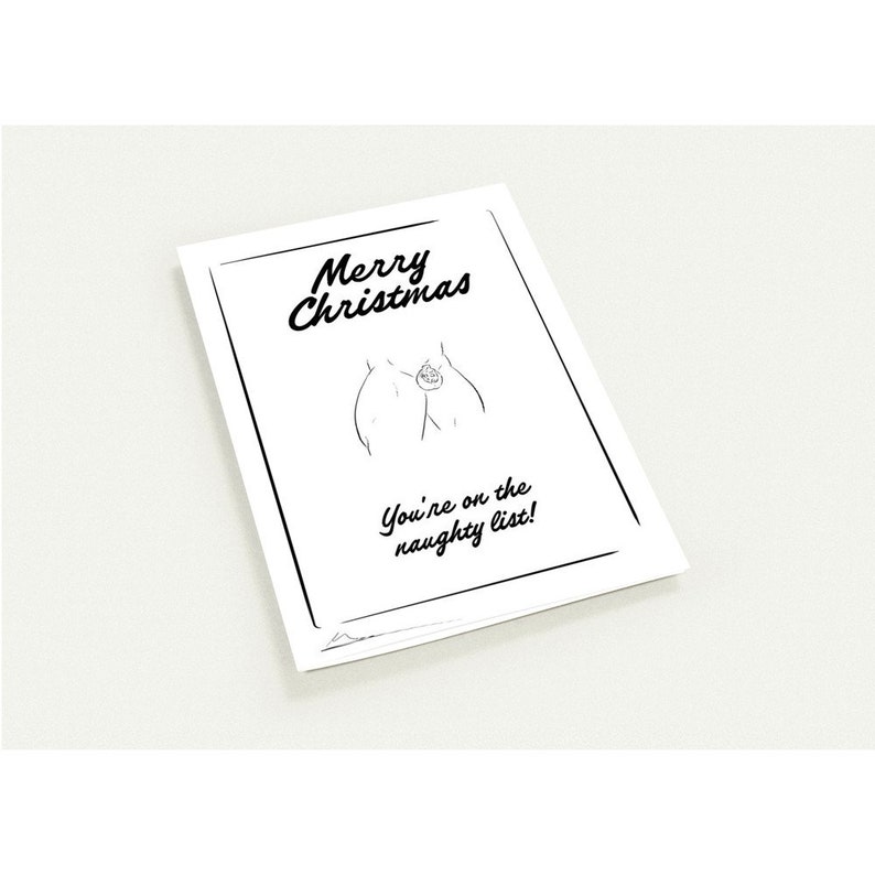 Merry Christmas Cards Locked - Etsy