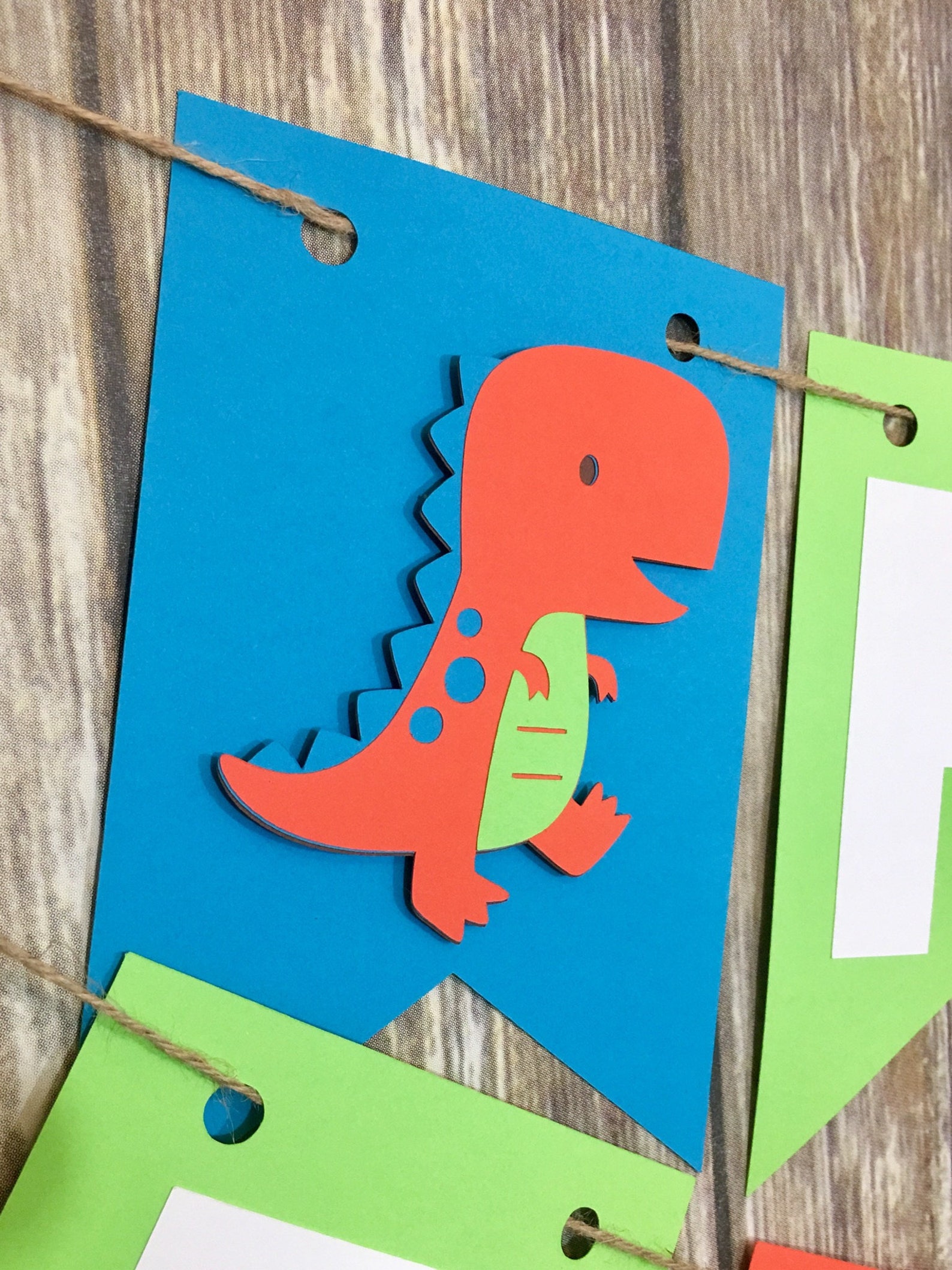 Dinosaur Birthday Banner Dinosaur Party Decor First | Etsy