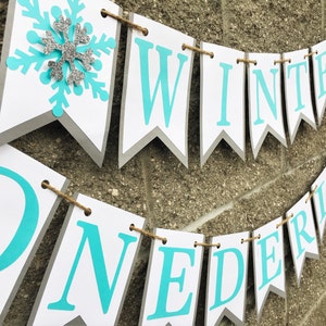 Winter Onederland Banner, Onederland Banner, Winter Banner, First ...