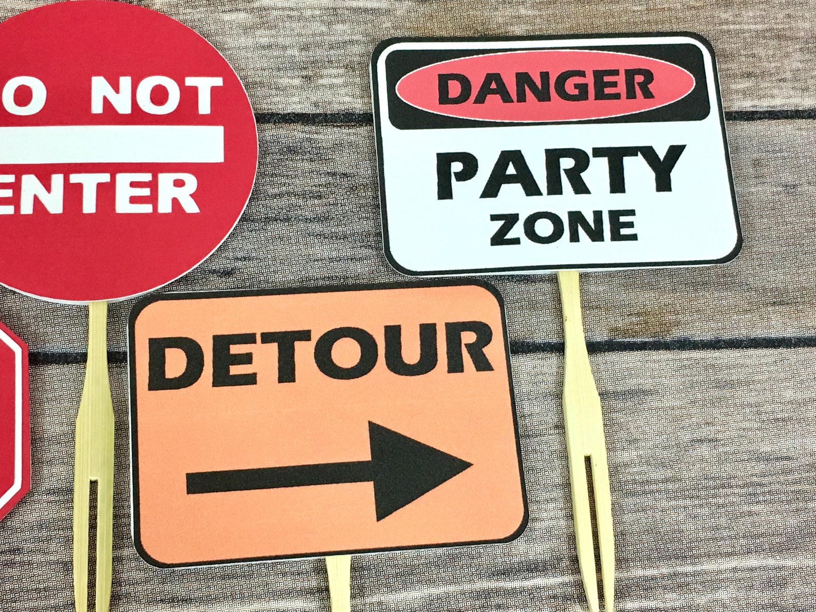 Construction Theme Party Toppers Cars Cupcake Toppers - Etsy