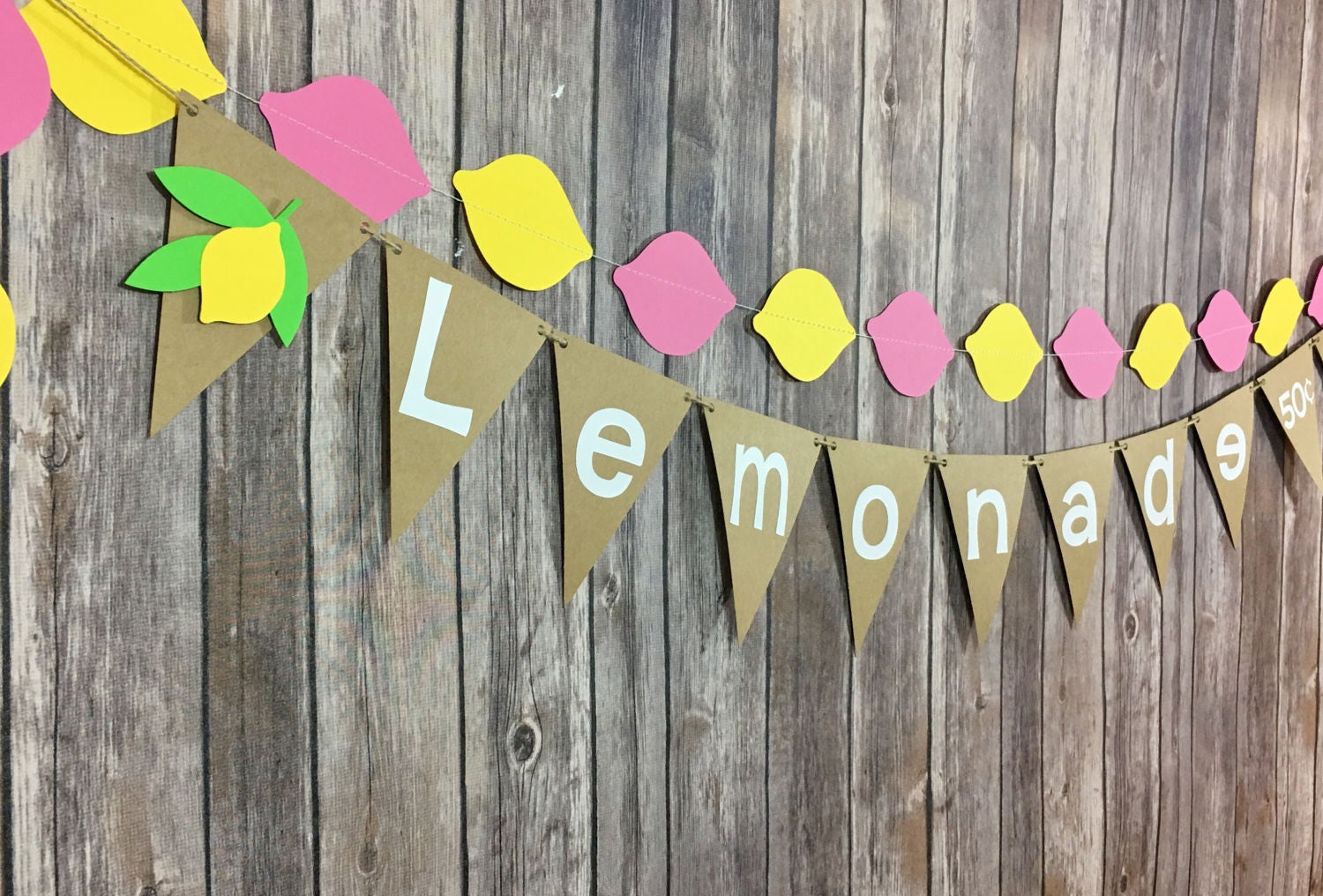 Lemonade Banner Lemonade Stand Banner Photo Prop Birthday - Etsy