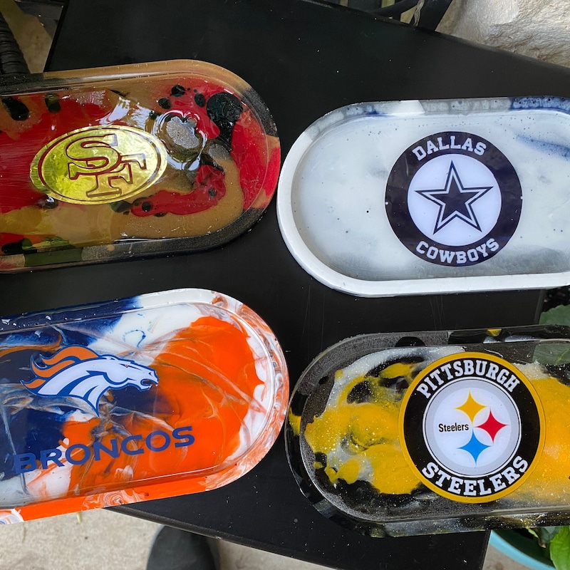 Steelers Rolling Tray - Etsy