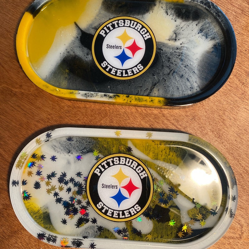 Steelers Rolling Tray - Etsy