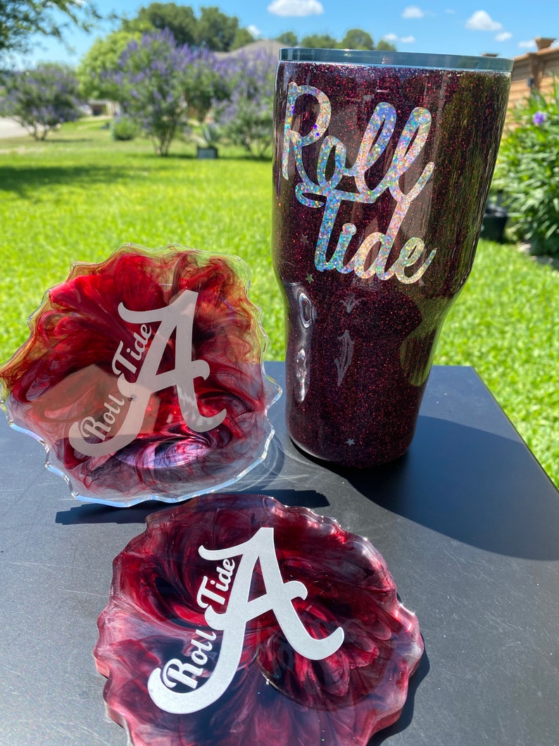 Alabama Roll Tide Tumbler - Etsy
