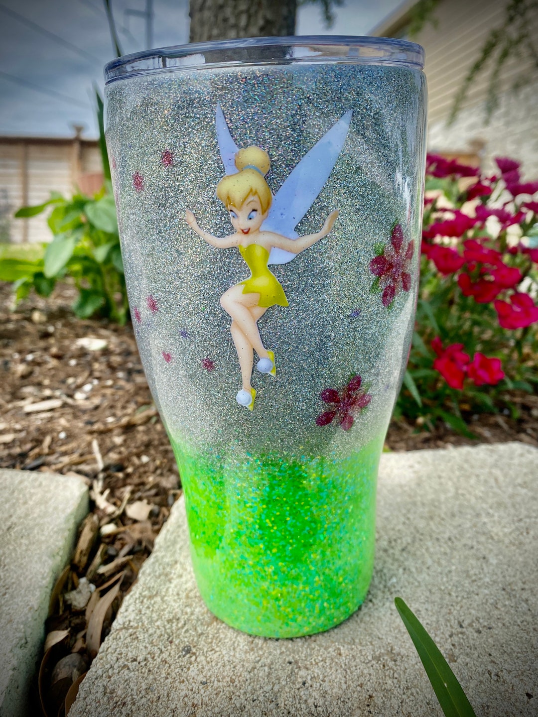 Tinker Bell Tumbler - Etsy