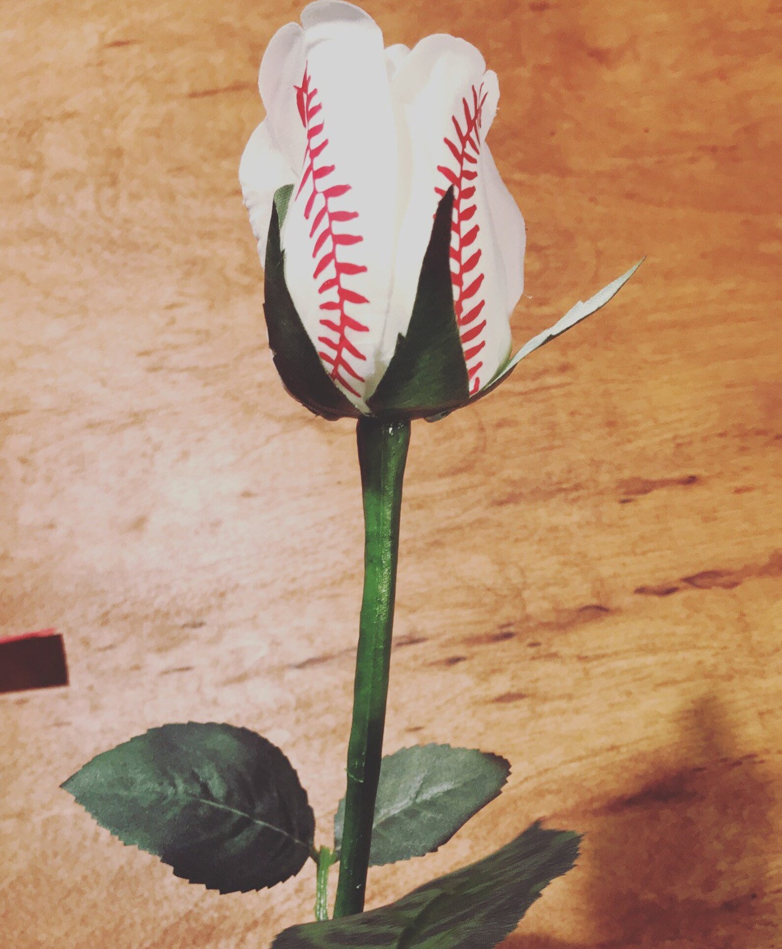 Silk Baseball Flower - Etsy